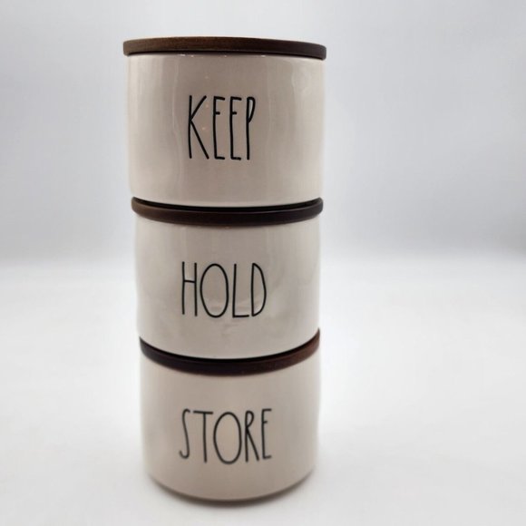 Rae Dunn | Storage & Organization | Magenta Rae Dunn Keep Hold Storage ...